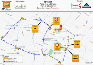 Plan déviation 2 - Ville de Seysses