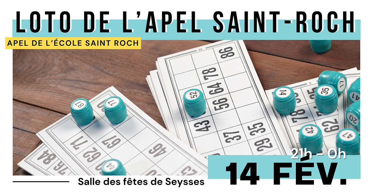 Loto de l'APEL Saint-Roch - Ville de Seysses
